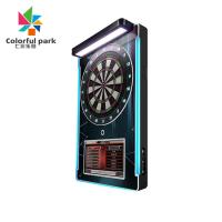 China EU Plug Colorful Park Indoor Coin Operated Electronic Sports Dart Game Machine 200kg for sale