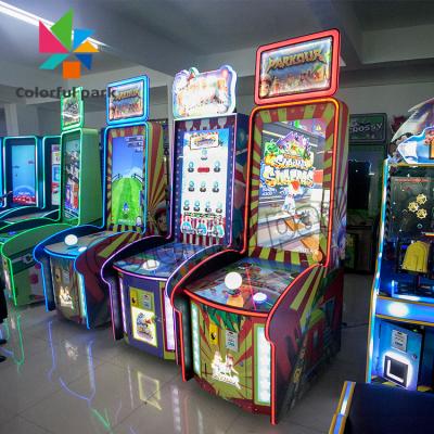 China Coin Operated Parkour Machine for Game Center 12 Games 80x90x205cm Customizable for sale