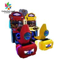 China EU Plug Multi Game Simulator Car Racing Two Player Coin Operated Machine for All Ages for sale