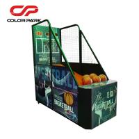 China Indoor 2 Player Coin Operated Street Basketball Arcade Game Machine 200W for sale