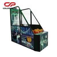 China Indoor 2 Player Coin Operated Street Basketball Arcade Game Machine 200W for sale