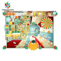 China Customized Children Soft Play Playground Indoor Outdoor Fun 2600x3000x2700mm CE for sale