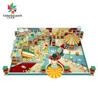 China Customized Children Soft Play Playground Indoor Outdoor Fun 2600x3000x2700mm CE for sale