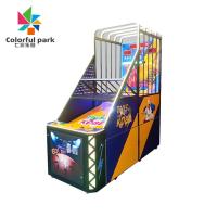 China Indoor Coin Operated Folding Basketball Arcade Game Machine 230cm 200W for sale