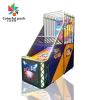 China Indoor Coin Operated Folding Basketball Arcade Game Machine 230cm 200W for sale