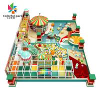 China Customized Children Soft Play Playground Indoor Outdoor Fun 2600x3000x2700mm CE for sale