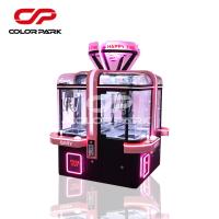 China Colorful 4-Player Mini Claw Crane Pinball Arcade Game 90x80x200cm Coin Operated Gift Machine for sale