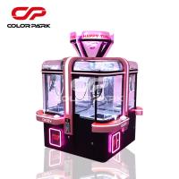 China Colorful 4-Player Mini Claw Crane Pinball Arcade Game 90x80x200cm Coin Operated Gift Machine for sale