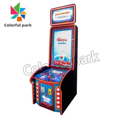 China CE Certified 12 Game Options Coin Operated Ball Drops Machine 90x80x200cm for Game Center for sale