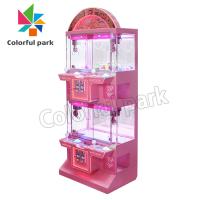 China 4-Player Mini Claw Crane Arcade Game Machine 80x90x205cm Coin Operated Toy Crane for sale