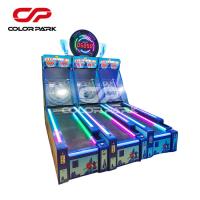 China Coin Operated Multiplayer Bowling Shooting Arcade Machine 90x80x200cm CE Certified for sale