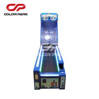 China Coin Operated Multiplayer Bowling Shooting Arcade Machine 90x80x200cm CE Certified for sale