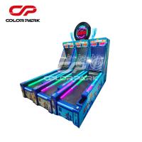 China Coin Operated Multiplayer Bowling Shooting Arcade Machine 90x80x200cm CE Certified for sale
