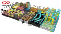 China Customized Kids Indoor Outdoor Naughty Castle Hand Paddle Board Playground 2600x3000x2700mm CE for sale
