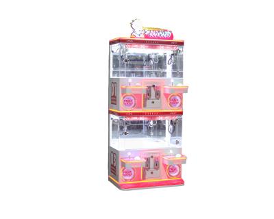 China 4 Player Toy Crane Arcade Game Machine 90x80x200cm Coin Operated Claw Machine for Amusement Center for sale