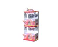 China 4 Player Toy Crane Arcade Game Machine 90x80x200cm Coin Operated Claw Machine for Amusement Center for sale