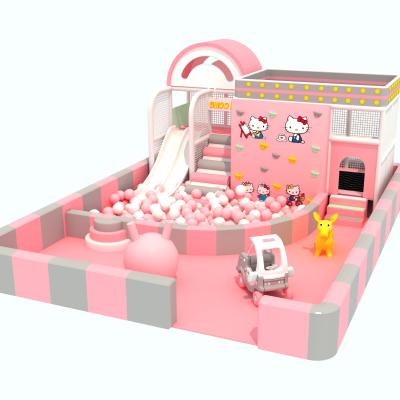 China Customized Kids Naughty Castle Hand Paddle Board Indoor Outdoor Amusement Game Center 2600x3000x2700mm for sale