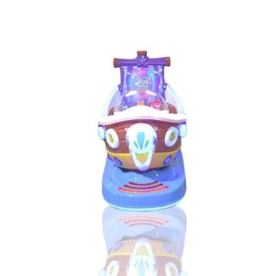 China CE Certified Amusement Park Kiddie Ride Horse Turn Machine 150kg Capacity LED Lighting for sale