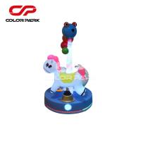 China Coin Operated Kiddie Ride 2 Player Arcade Horse Game 150KG for Amusement Park for sale