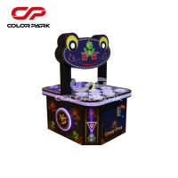 China Coin Operated Hitting Frog Arcade Game for Kids 2 Players 150KG Indoor Amusement for sale