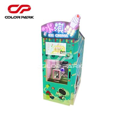 China US PLUG Colorful Park Coin Operated Vending Machine Fully Automatic Ice Machine for Ages 3 Years for sale