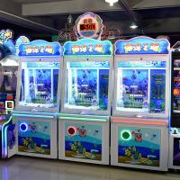 China Colorful Park 3-Player Coin Operated Redemption Pusher Arcade Game Machine 280kg for sale
