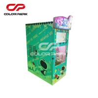 China Commercial Coin Operated Toy Crane Claw Machine 90x80x200cm with LED Lighting and CE Certification for sale