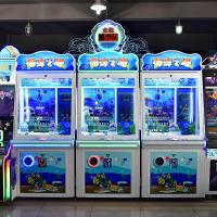 China Colorful Park 3-Player Coin Operated Redemption Pusher Arcade Game Machine 280kg for sale