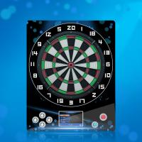 China Indoor Coin Operated Dart Game Machine 125x70x213 CM Electronic Sports Mini Dart Boards for sale