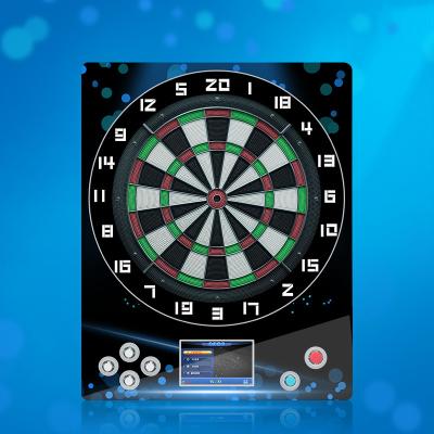 China Indoor Coin Operated Dart Game Machine 125x70x213 CM Electronic Sports Mini Dart Boards for sale