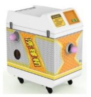 China Colorful Park Ball Washing Atomization Full-Field and Drying Machine with Performance for sale