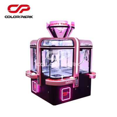 China Crane Claw Arcade Game Machine 70x125x213cm Colorful Park Capsule Toy Vending with CE Certificate for sale