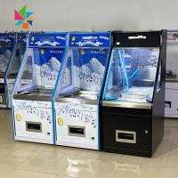 China Colorful Park Coin Operated Hitting Coin Pusher Arcade Game Machine 3 Player 280KG for sale