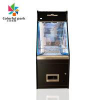 China Colorful Park Coin Operated Hitting Coin Pusher Arcade Game Machine 3 Player 280KG for sale