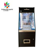 China Colorful Park Coin Operated Hitting Coin Pusher Arcade Game Machine 3 Player 280KG for sale