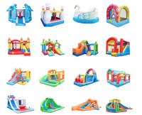 China Commercial Inflatable Water Slide Pool for Park 0.55mm PVC Tarpaulin CE Certified for sale