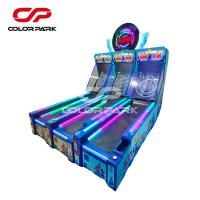 China Crazy Skeeball Professional Coin Operated Arcade Game Machine 3 Player 280kg for sale