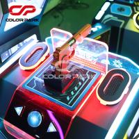China Coin Operated Shooting Arcade Game Machine 90x80x200cm CE Certified for Kids Age 3 Plus for sale