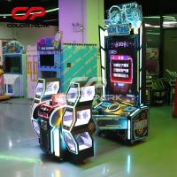 China Coin Operated Shooting Arcade Game Machine 90x80x200cm CE Certified for Kids Age 3 Plus for sale