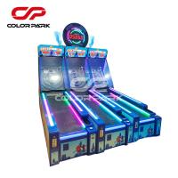 China Crazy Skeeball Professional Coin Operated Arcade Game Machine 3 Player 280kg for sale