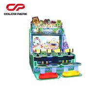 China Coin Operated Kid Shooting Water Game 4 Players 12 Games Arcade Machine 90x80x200cm for sale