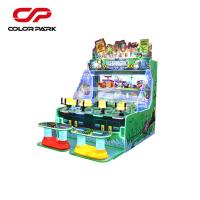 China Coin Operated Kid Shooting Water Game 4 Players 12 Games Arcade Machine 90x80x200cm for sale