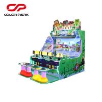 China Coin Operated Kid Shooting Water Game 4 Players 12 Games Arcade Machine 90x80x200cm for sale