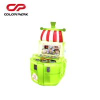 China Colorful Park Arcade Frog Game Machine with LED Lighting 70x125x213cm for Amusement Parks for sale