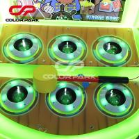 China Colorful Park Arcade Frog Game Machine with LED Lighting 70x125x213cm for Amusement Parks for sale