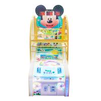 China Kids Coin Operated Mini Basketball Shooting Game Machine 80x90x205cm Custom Colors for sale