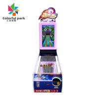 China Coin Operated Arcade Game Machine 167cm Indoor Kids Video Bowling Ball Game for sale