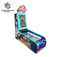 China Coin Operated Arcade Game Machine 167cm Indoor Kids Video Bowling Ball Game for sale