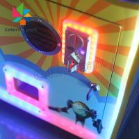 China CE Certified Coin Operated Shooting Ball Machine 12 Games 90x80x200cm for Game Center for sale