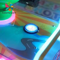 China CE Certified Coin Operated Shooting Ball Machine 12 Games 90x80x200cm for Game Center for sale